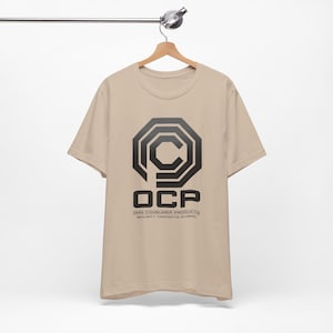 OCP Robocop T-shirt, Sci-fi Movie Omni Consumer Products Robo Cop - Etsy