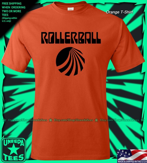 Rollerball T-shirt Sci Fi Movie Cult Classic James Caan Retro - Etsy UK