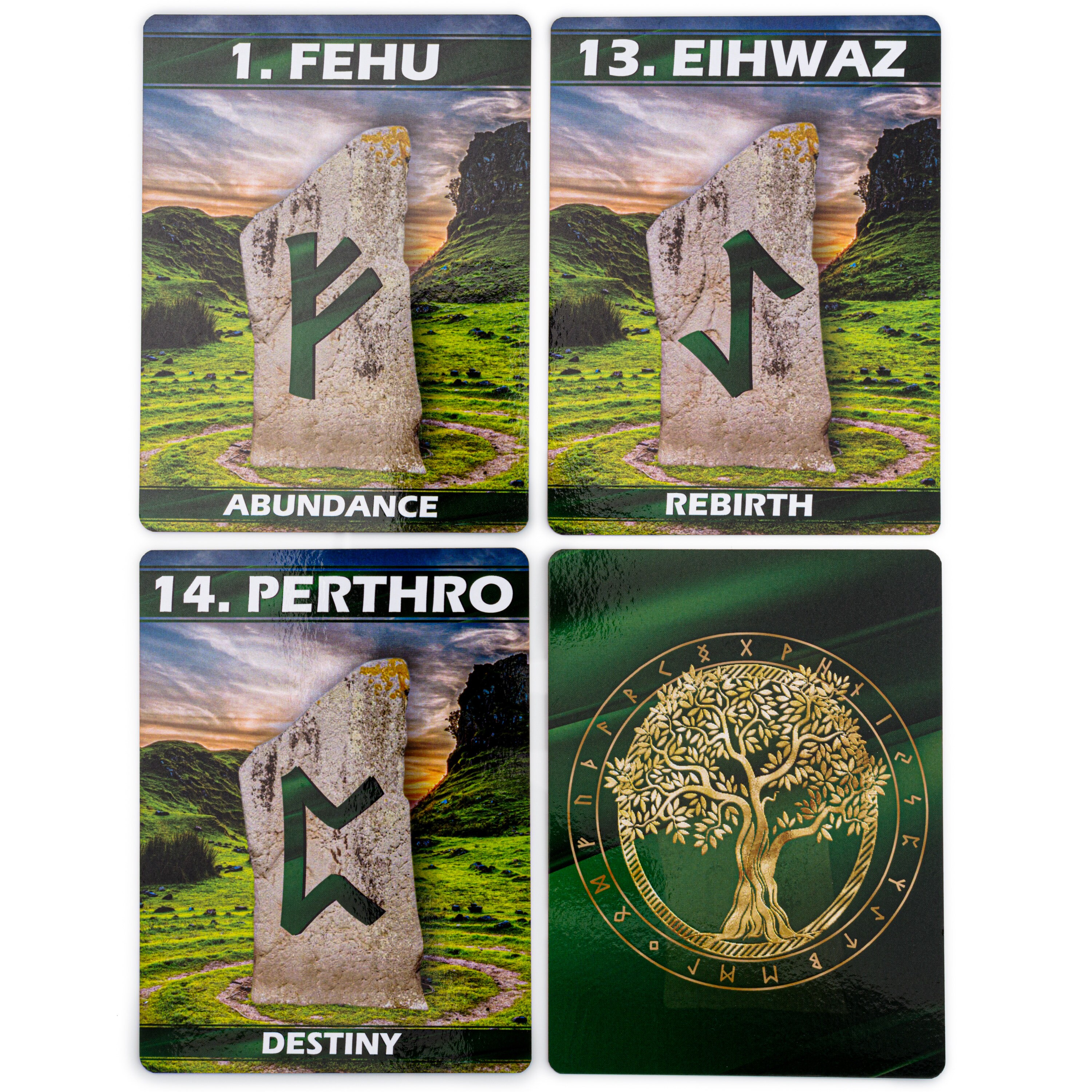 New: Runes of Destiny Oracle Cards - Etsy