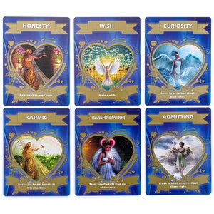 New Love Deck - Angelic Love & Relationships Oracle Cards With Guide ...
