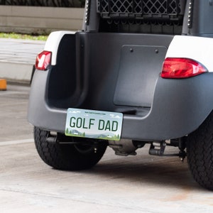 Golf Cart Vanity License Plate, Personalized License Plate for Golfer ...