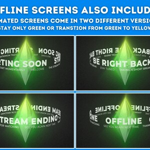 Plumbob Animated Twitch Screens - Loading Screen Theme - Stream Scenes ...