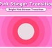 Twitch Stinger Transition Pink Cute Bright Pink Aesthetic Twitch ...