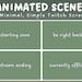 Animated Twitch Screens Green Twitch Streamer Simple Overlay Minimal ...