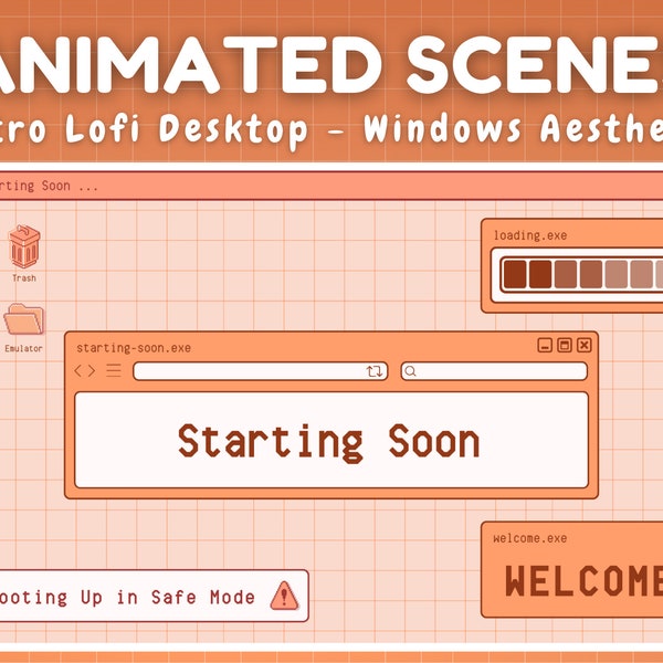 Animated Starting Soon Screen - Etsy
