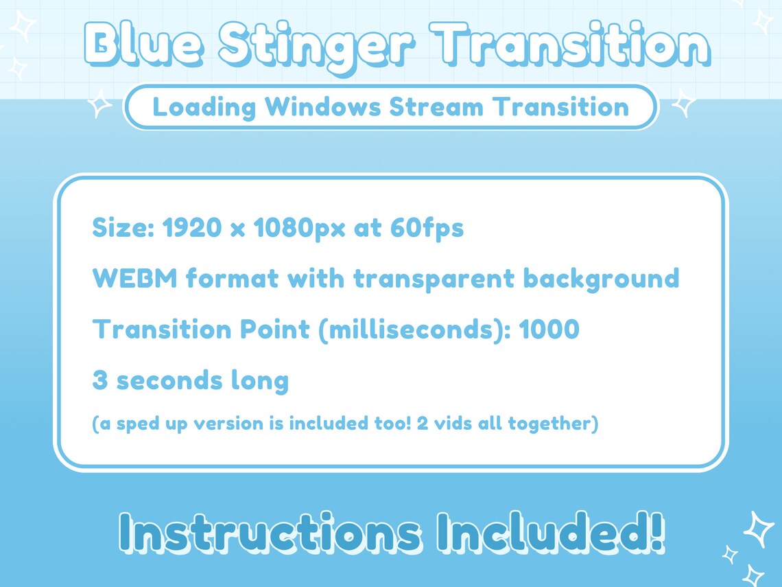 Twitch Stinger Transition Blue Retro Lofi Windows Aesthetic, Computer ...