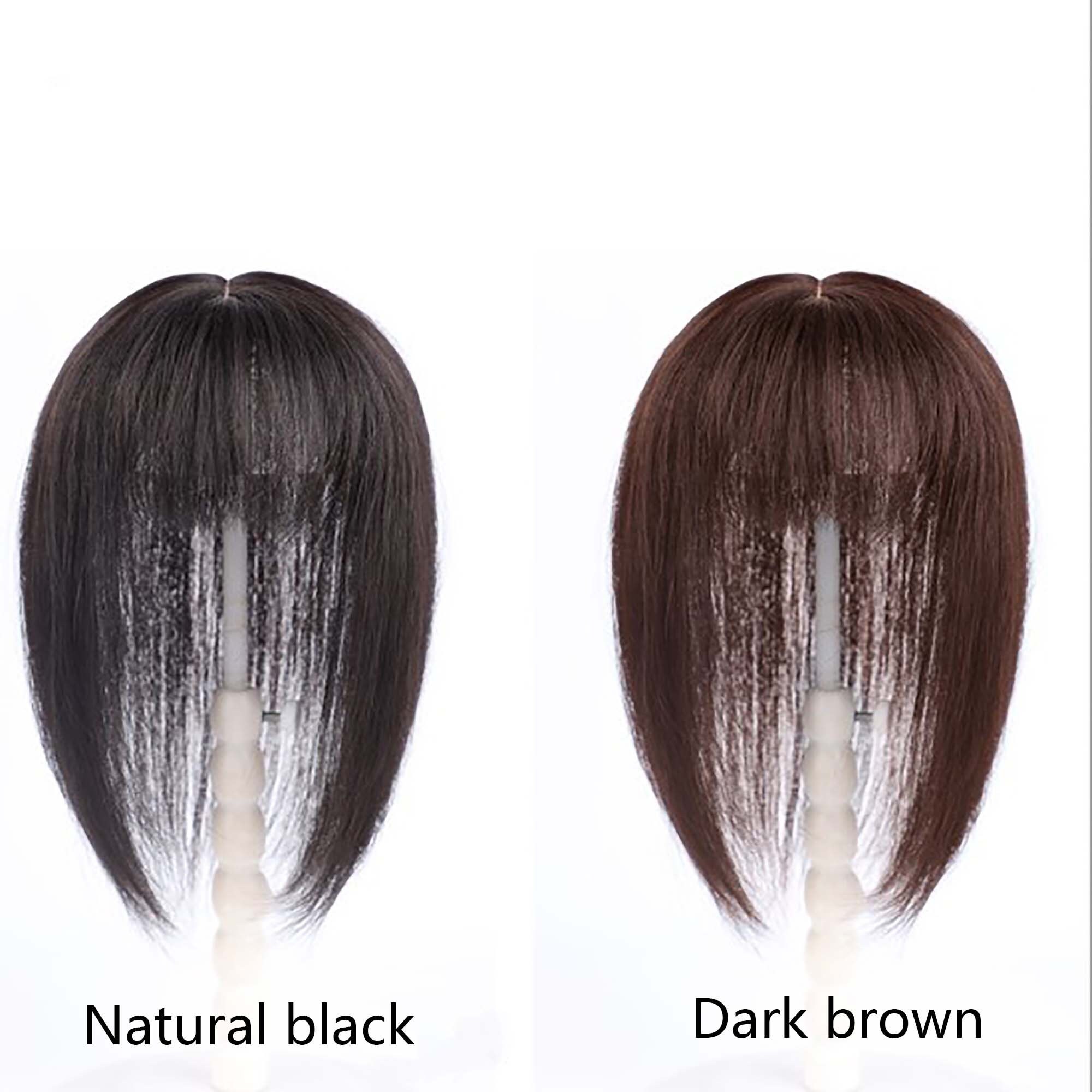 Hair Toppers With Bangs Hair Extensionclip in Hair - Etsy