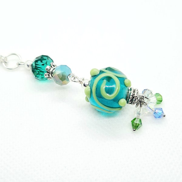 Lampwork Bead Necklace - Etsy