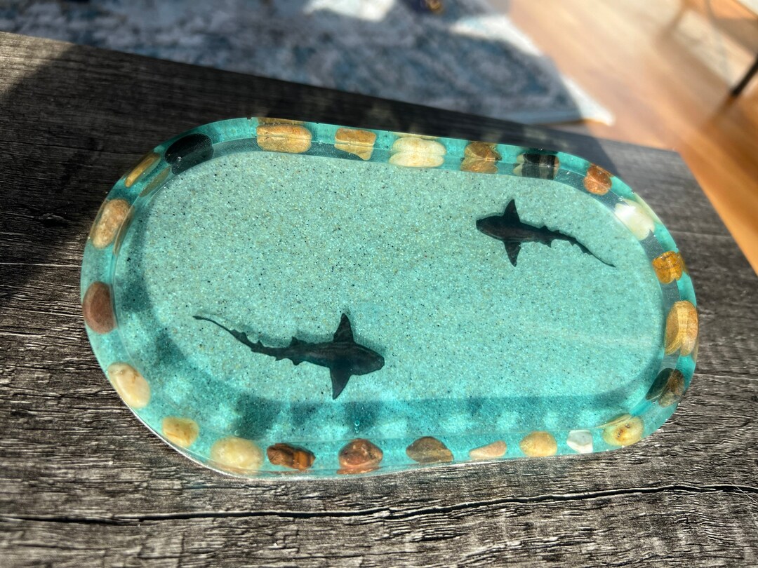 Shark Week tray - Etsy