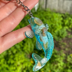 Koi Pond * Keychain * - Etsy