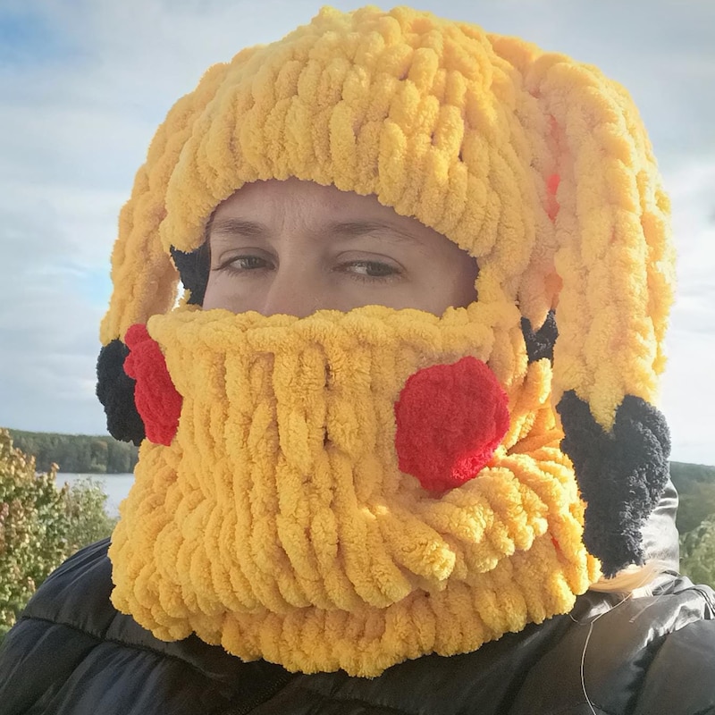 Pikachu Helmet Cover - Etsy