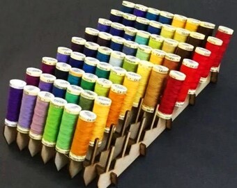 Bobbin Rack Sewing Horizontal Vertical Thread Organizer. | Etsy