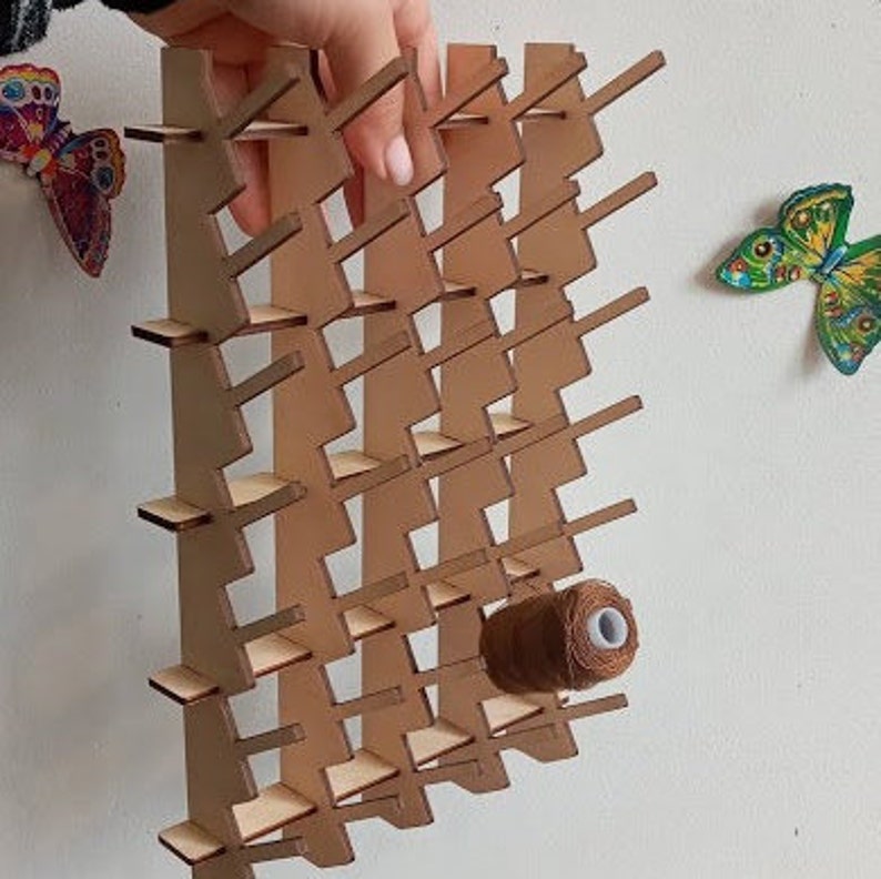 Bobbin Rack Sewing Horizontal Vertical Thread Organizer. - Etsy