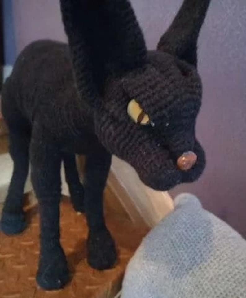 Knitted Interior Sphinx Cat Plush. Amigurumi Cat Sphinx Crochet Cat ...