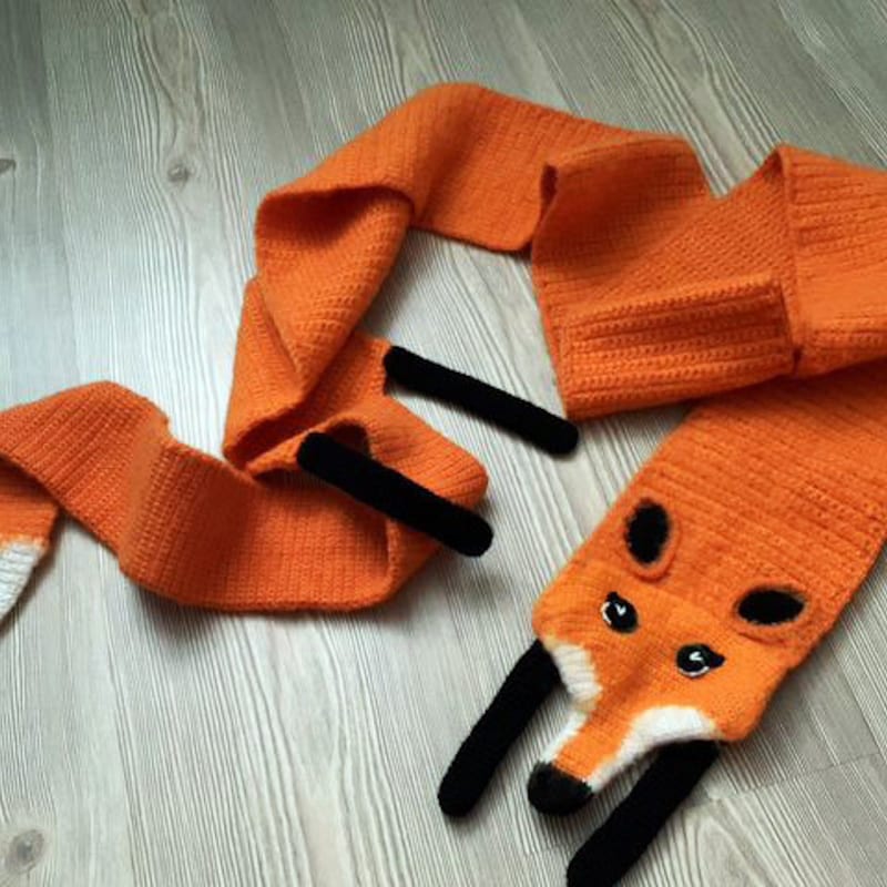 Fox Scarf - Etsy