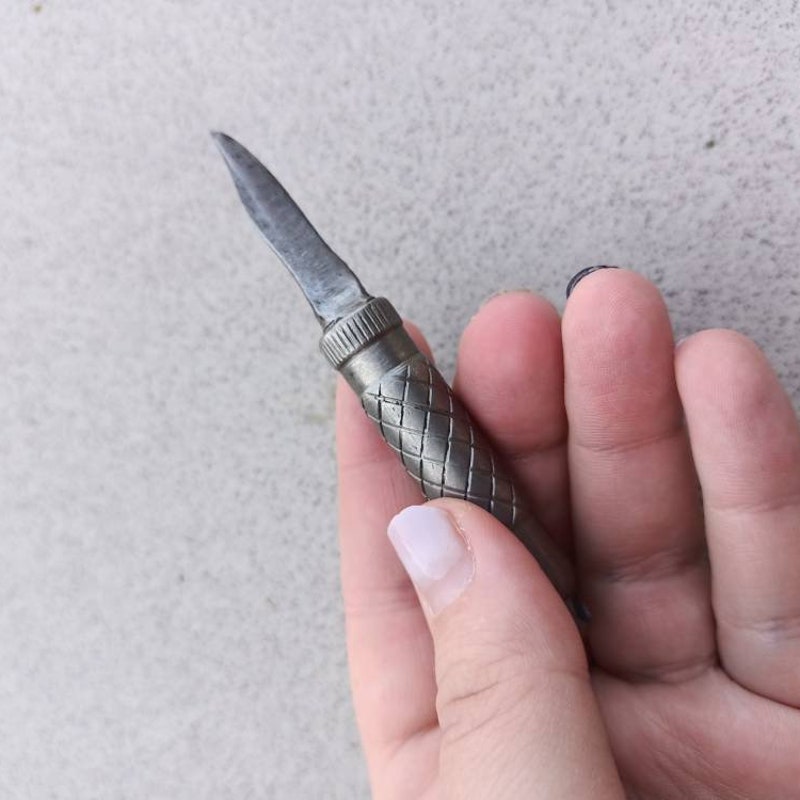 Mini Keychain Folding Knife - Etsy