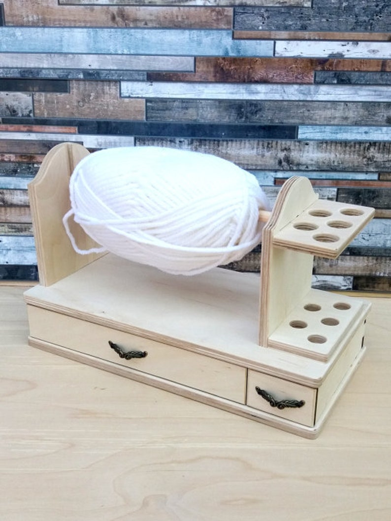Revolving Yarn Holder Yarn Feeder Custom Order Cord Holder - Etsy