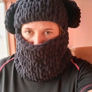 Funny Balaclava Hat Goat Kozachka Ram Lamb Devil / Warm Winter Hat ...