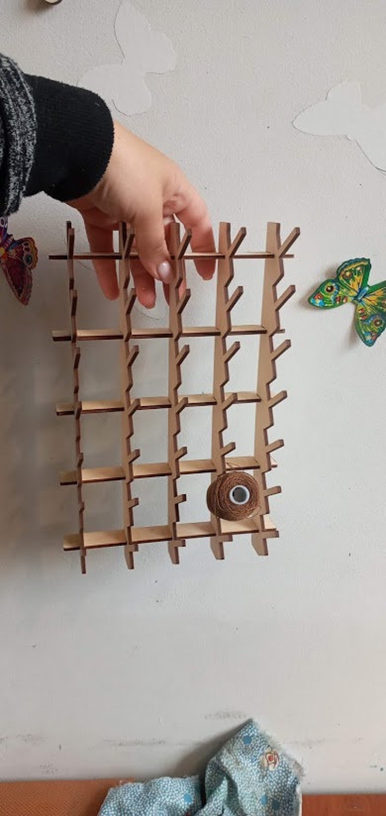 Bobbin Rack Sewing Horizontal Vertical Thread Organizer. | Etsy