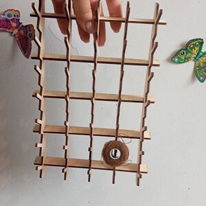 Bobbin Rack Sewing Horizontal Vertical Thread Organizer. Sewing ...