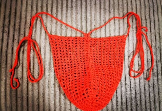 Men's Mesh Thong/ Crystal Side Tie Mesh Micro Thong/ Chain Mesh Briefs ...