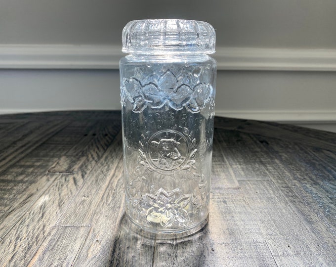 Antique Flaccus Bros. Steers Head Fruit Jar, Vintage Mason Jar, Antique ...