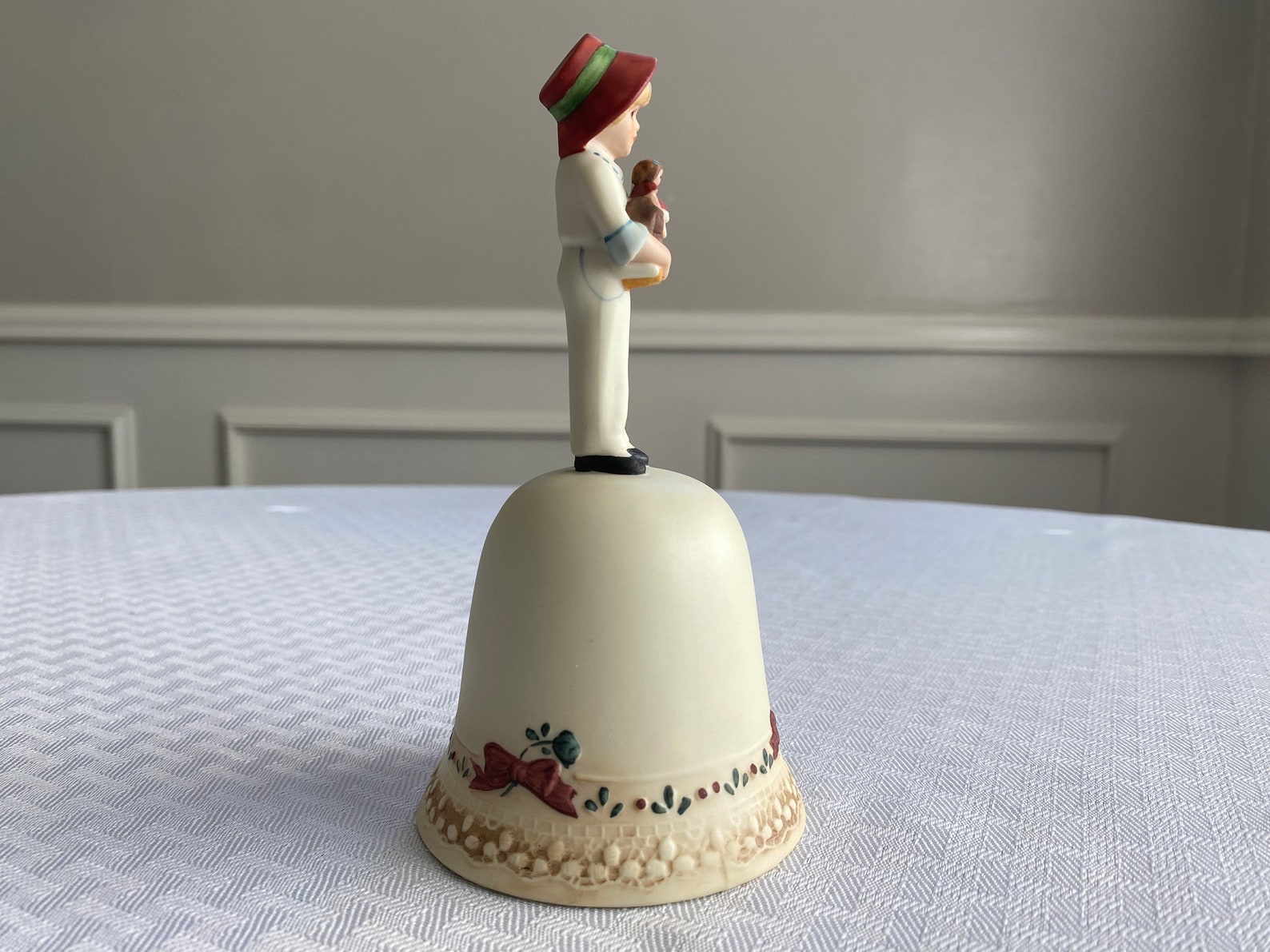 Vintage Jan Hagara Jody Bell, Vintage Boy Figurine Hand Bell, Retro ...