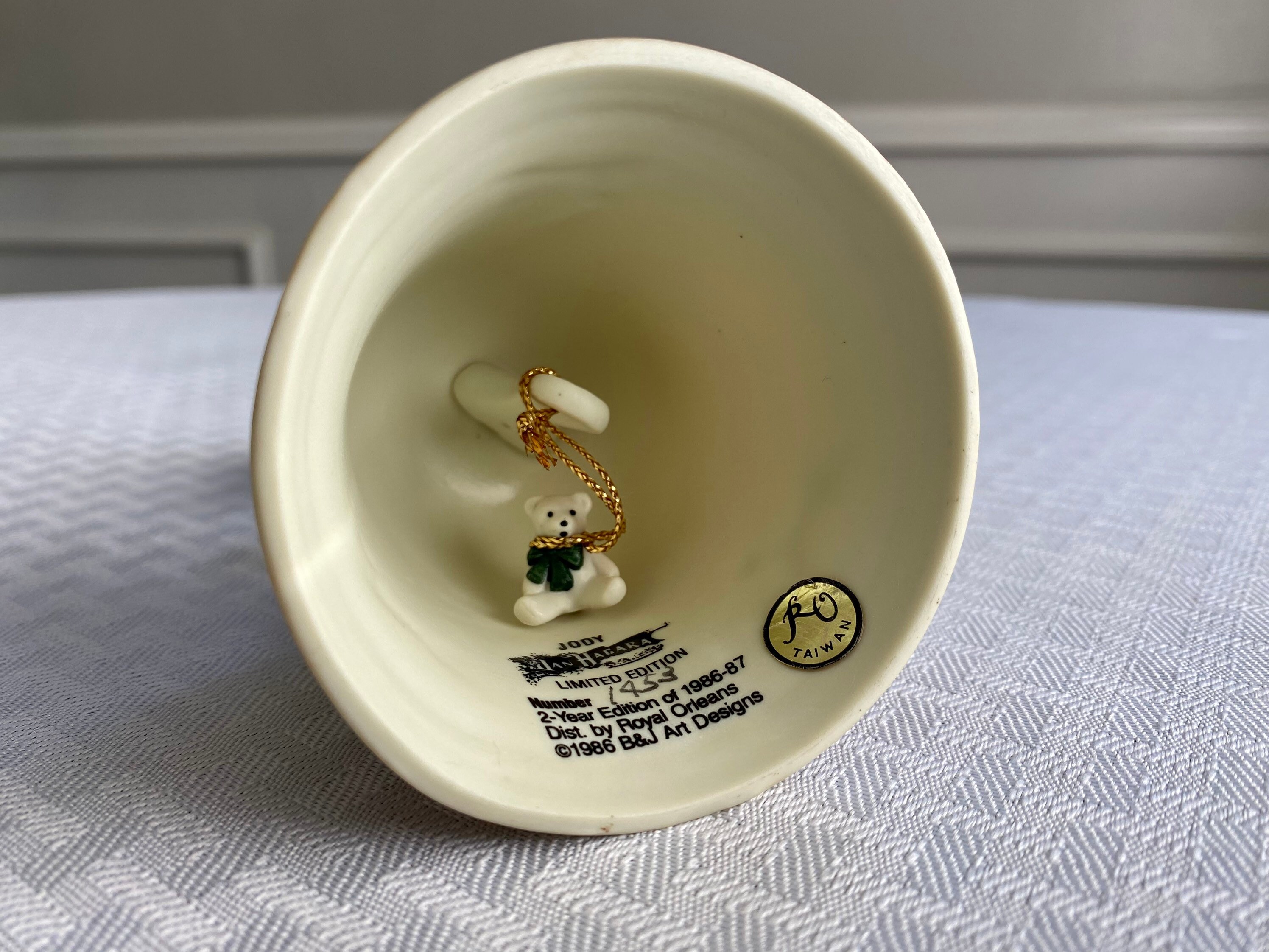 Vintage Jan Hagara Jody Bell, Vintage Boy Figurine Hand Bell, Retro ...