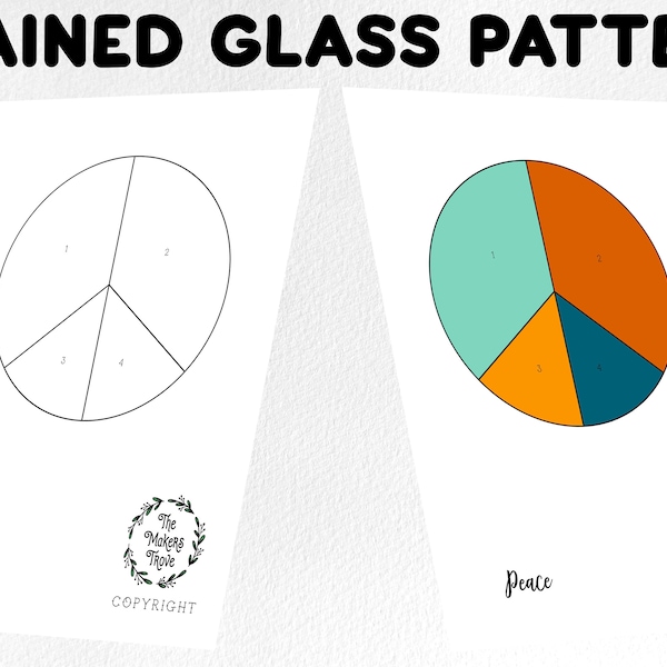 Stained Glass Sign - Etsy