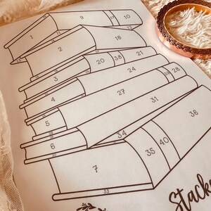 Stacked Books Stained Glass Pattern, Suncatcher Design (digital ...