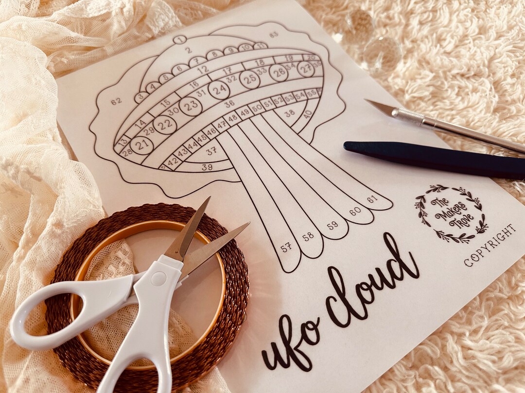 Stained Glass Pattern, Digital Download, Fox Sun Catcher, Ufo Alien ...