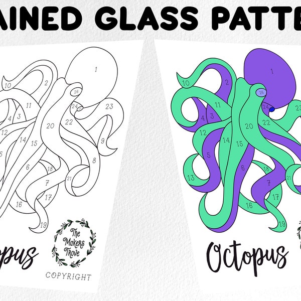 Nerd Stained Glass - Etsy