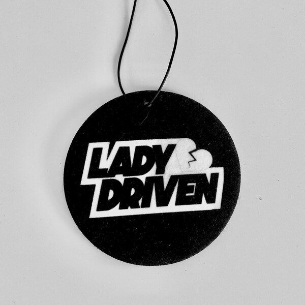 Lady Driven Decal - Etsy