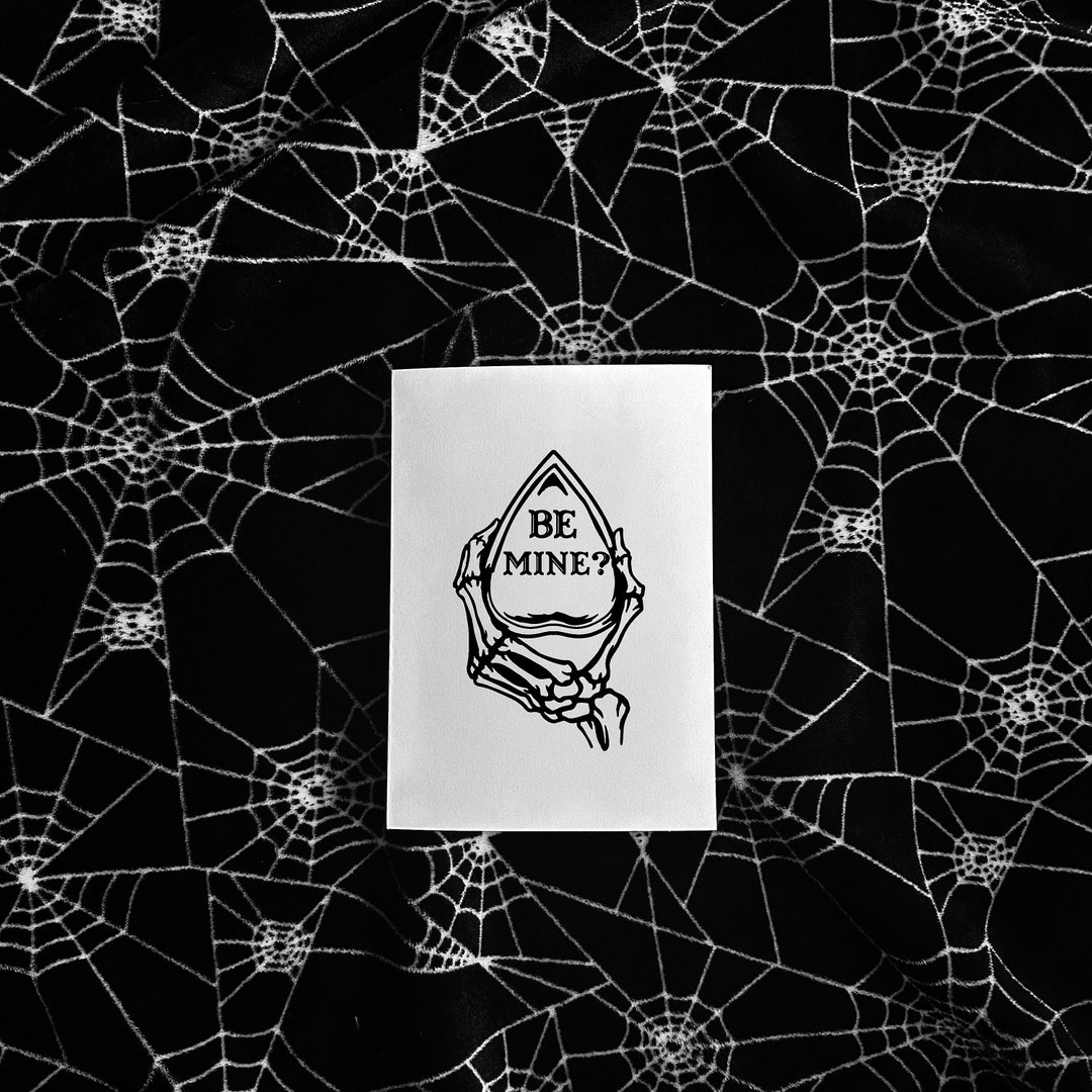 Be Mine Ouija Planchette Horror Valentines Day Anniversary Birthday ...
