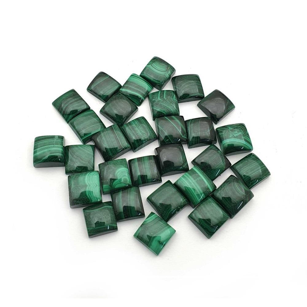 Square Cabochon, Flatback, Tiny High Quality Polished for Jewelry, Semi ...