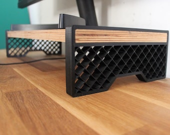 Monitor Stand With Drawer - Etsy
