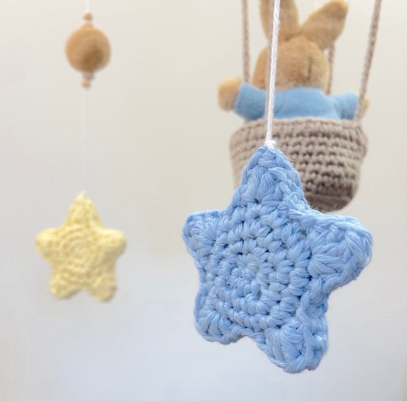 Hand Crocheted Peter Rabbit Beatrix Potter Theme Hot Air - Etsy UK