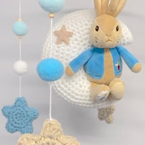 Peter Rabbit Beatrix Potter Theme Nursery Cot Mobile - Etsy