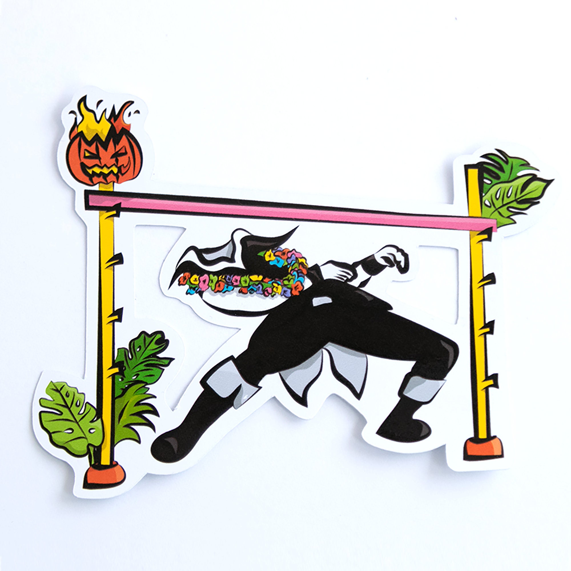 Headless Horseman Limbo Sticker Sinful Summer Ichabod Crane Halloween ...
