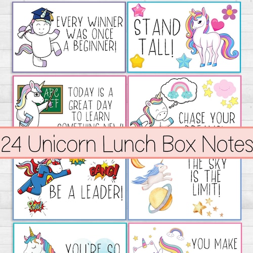 Printable Lunch Box Notes for Girls Digital Download - Etsy