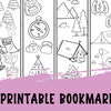 Halloween Bookmarks Coloring, Coloring Pages Download, Printable ...