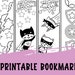 Bookmarks to Color, Superhero Party Favors, Cat Lover Gifts, Reading ...