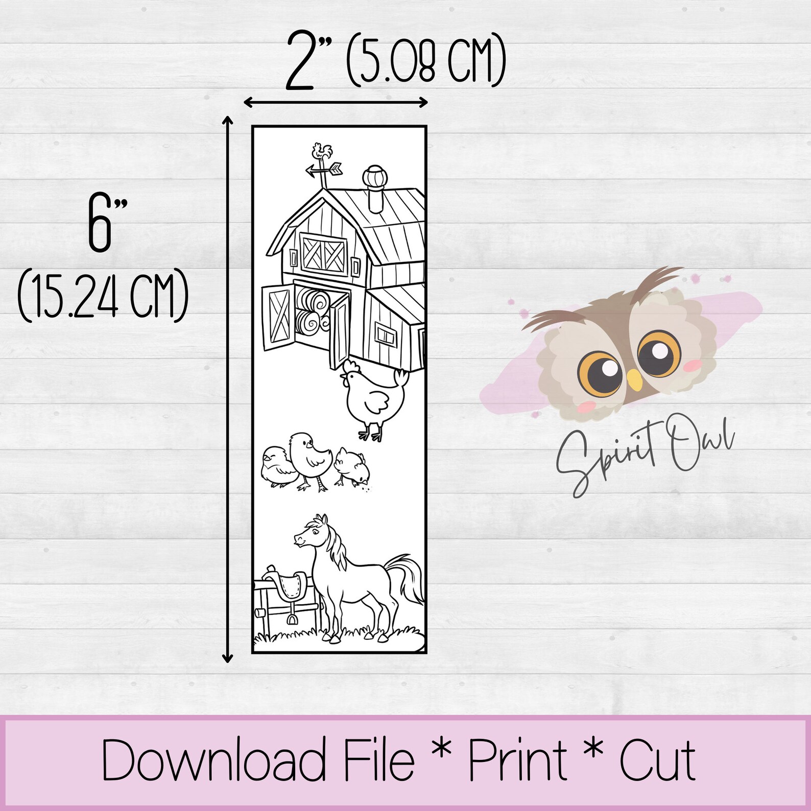 Tractor Bookmarks to Color, Farm Party Favors, Barnyard Party Supplies ...