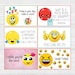 Emoji Gifts, Printable Lunchbox Notes, Lunch Box Cards for Kids ...