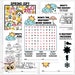 Weather Coloring Page, Learning Activity Book, Spring Worksheets ...