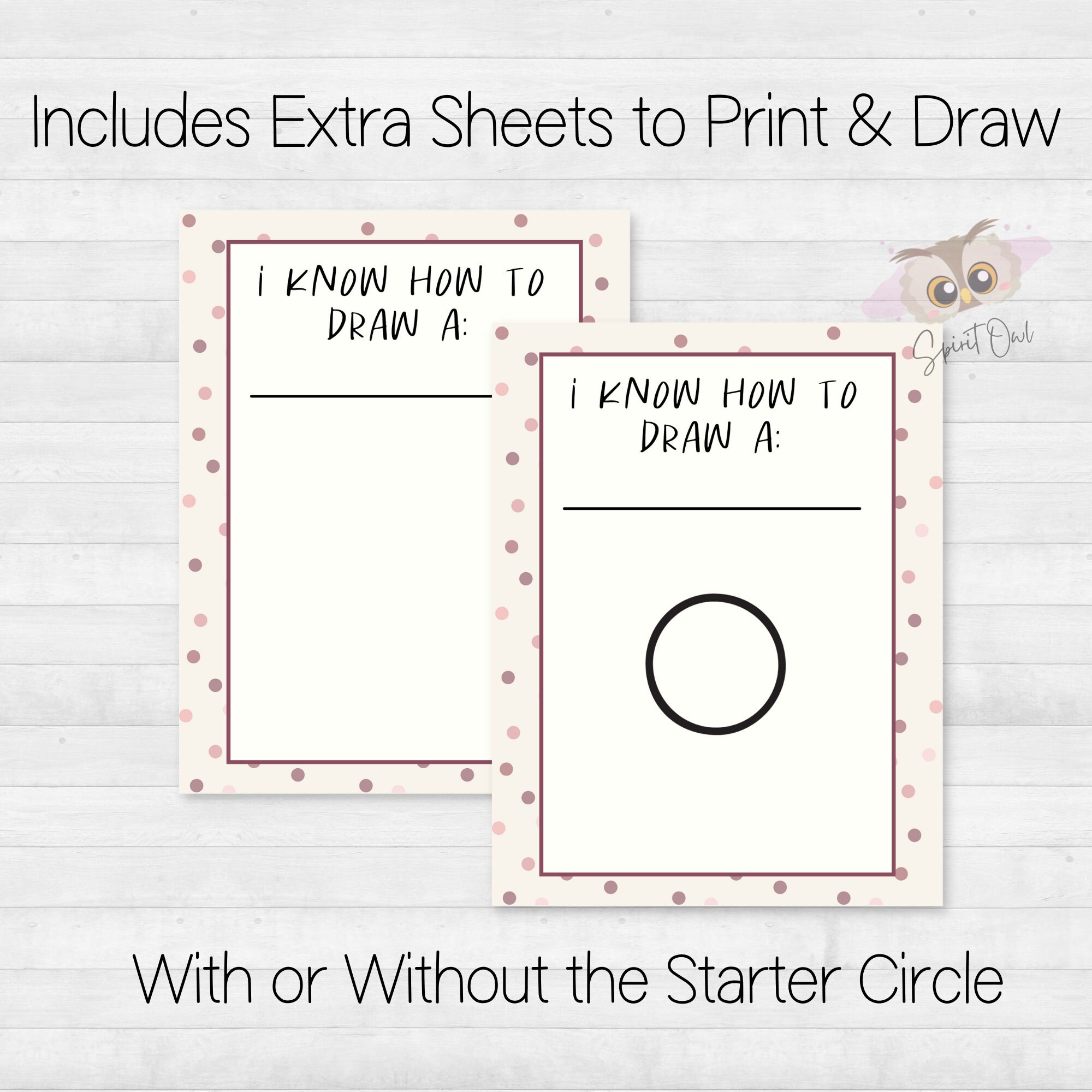 Learn to Draw Bundle, How to Draw Book, Art Gifts for Kids, Printable ...