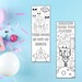 Alien Bookmark, Printable Bookmarks for Kids, Space Party Favors ...