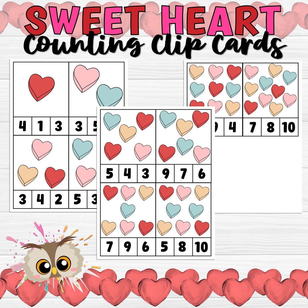 Math Flashcards, Counting Clip Cards, Homeschool Downloads, Printable ...