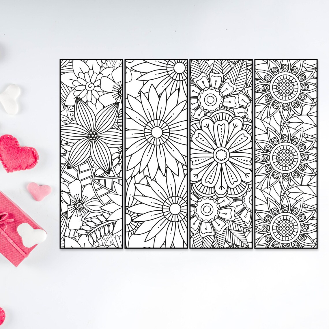 Mandala Coloring Bookmarks, Last Minute Gifts for Her, Printable Gifts ...
