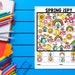 Spring Games, Ispy Kids Printable, Spring Activities for Kids ...